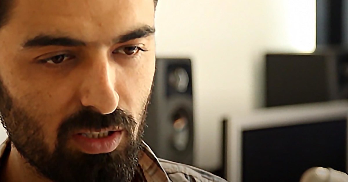 Musician Anas Magherbi is a Syrian refugee who has settled in Berlin ...