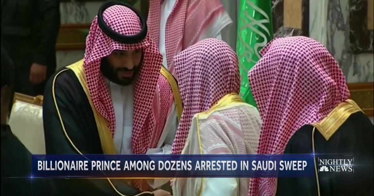 Saudi Arabia Anti-Corruption Committee Detains 11 Princes, 4 Sitting ...