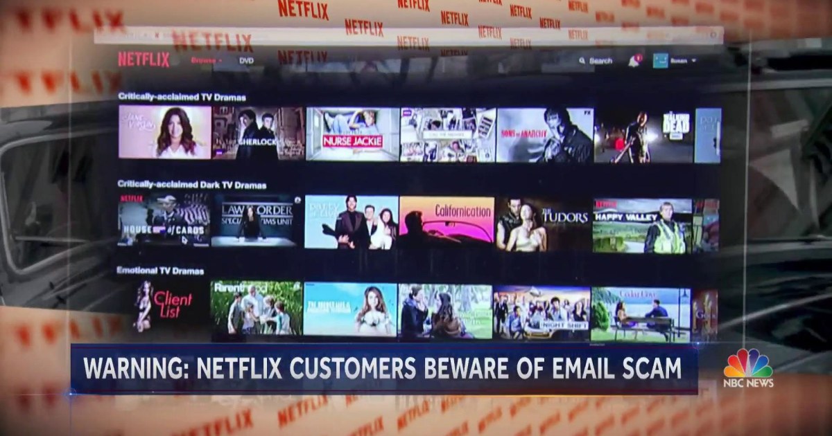 Netflix Email Scam Targets 110 Million Customers