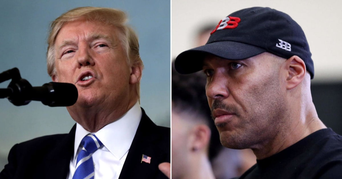 A brief history of Trump's feud with LaVar Ball