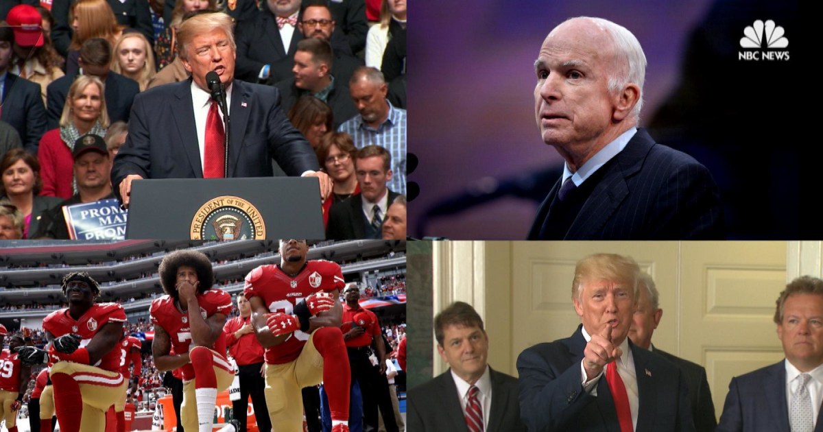 One Year Later: Trump’s On-Camera Feuds