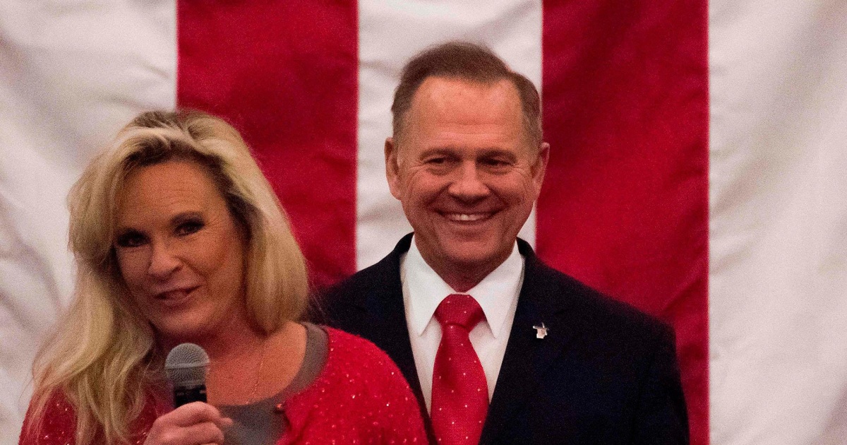Kayla Moore, wife of Roy Moore, takes a swipe at fake news