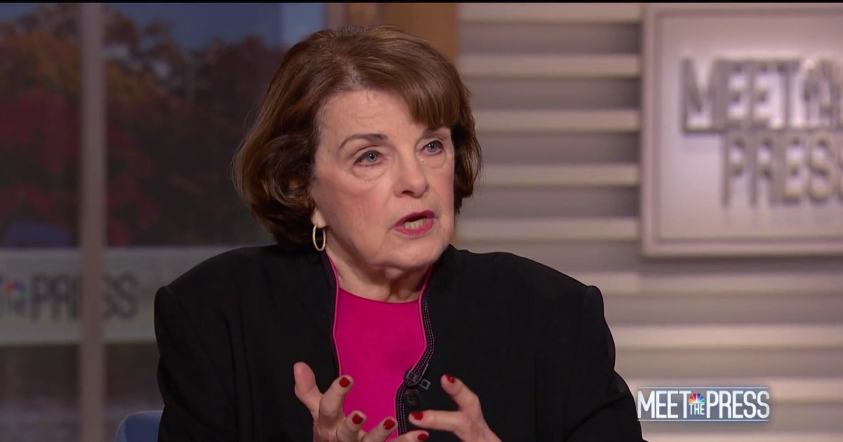 Feinstein: 'Kind of instability' with the Trump White House