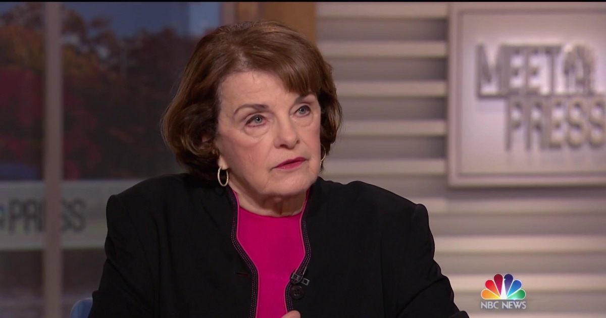Feinstein sees 'obstruction of justice' in firing of Comey
