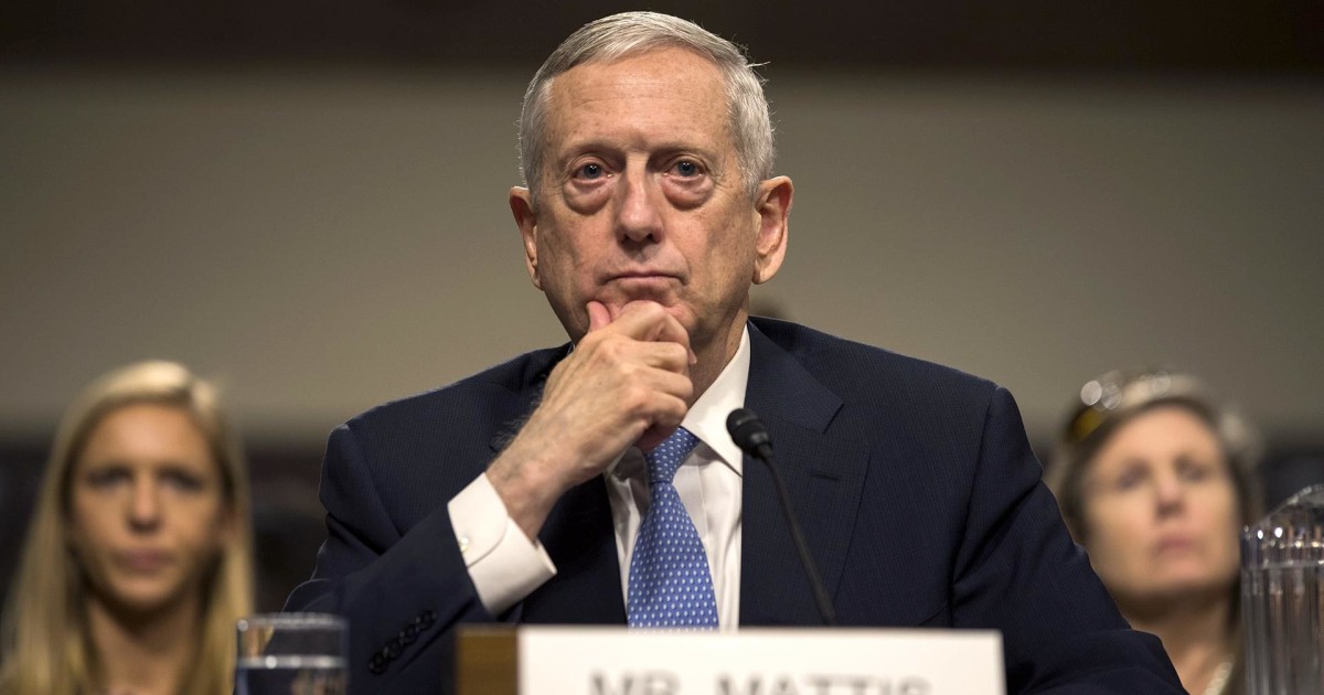 Mattis: Military's primary focus is Russia and China, not terrorism