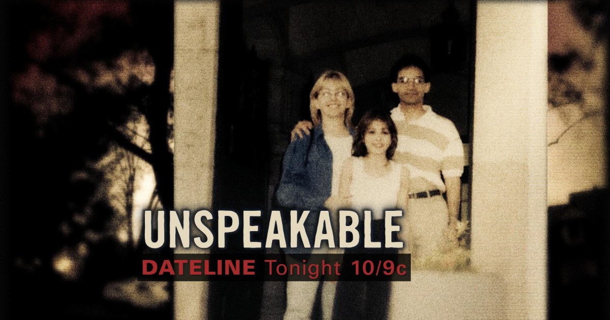 DATELINE FRIDAY SNEAK PEEK: Unspeakable