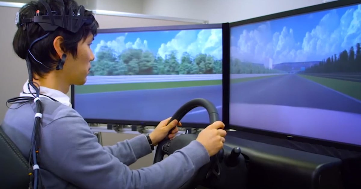 Nissan's futuristic driving technology lets you drive a car with brain ...