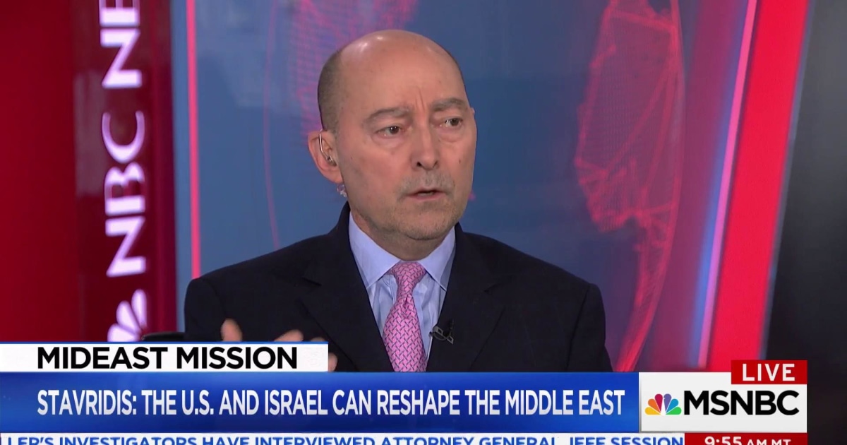 Stavridis: The U.S. and Israel can reshape the Middle East