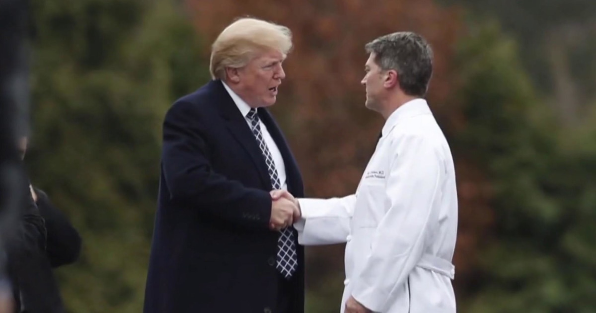 Trump's physical 'went exceptionally well'