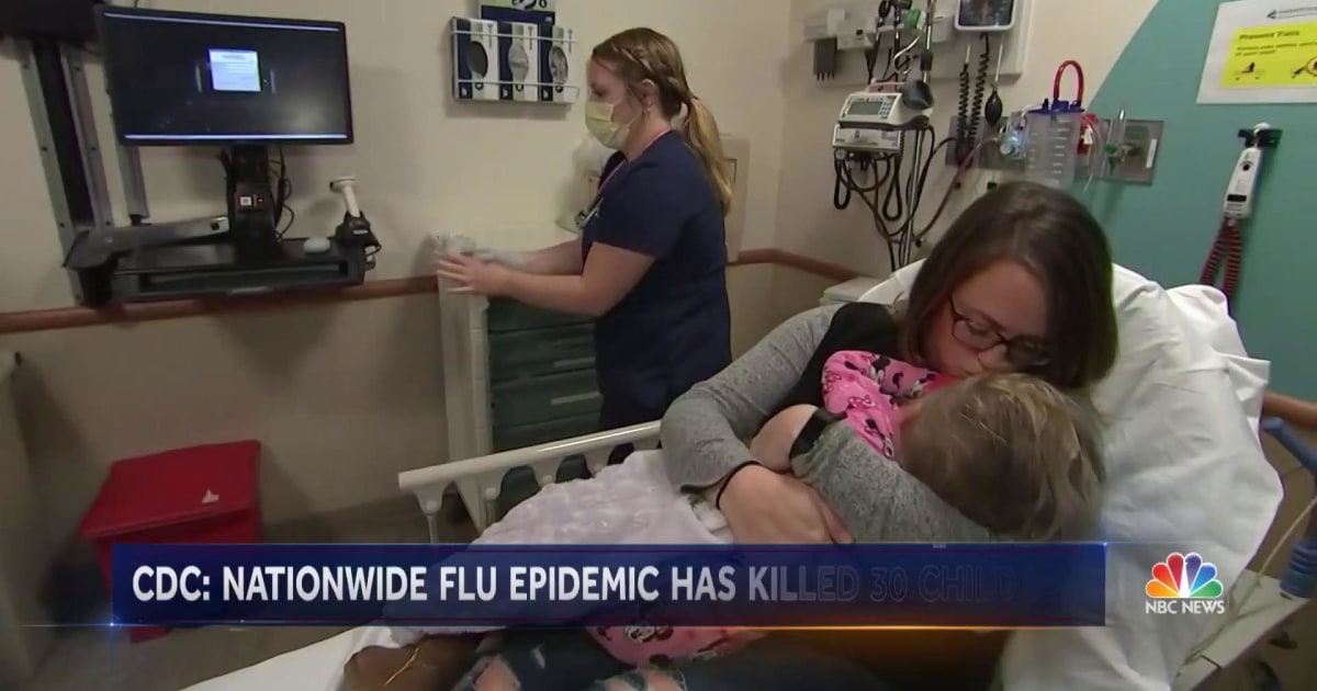 Flu epidemic three times worse than last year at this time