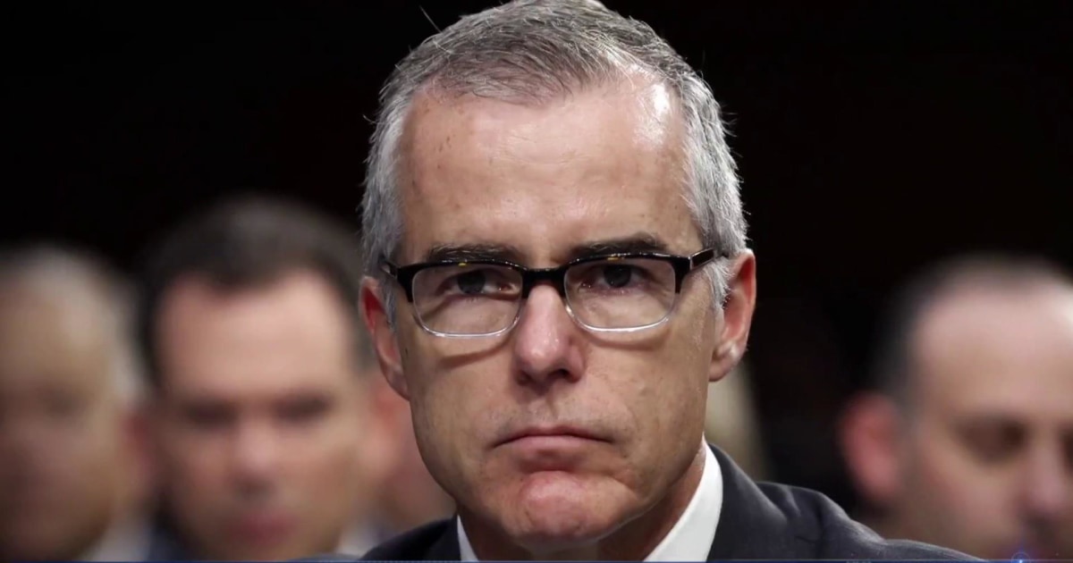 FBI Deputy Director Andrew McCabe stepping down