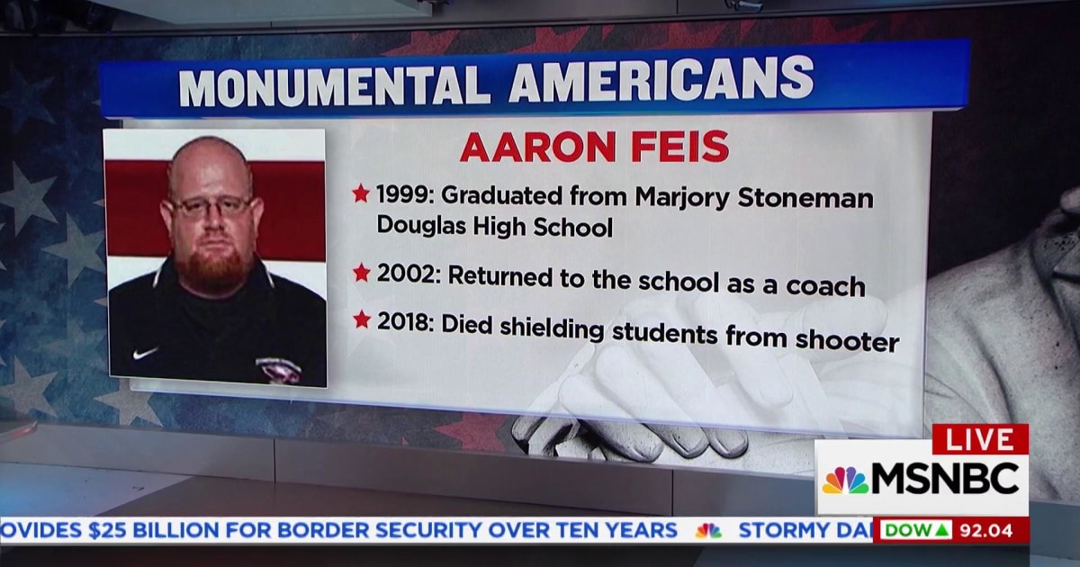 Florida High School Football Coach Aaron Feis is a Monumental American