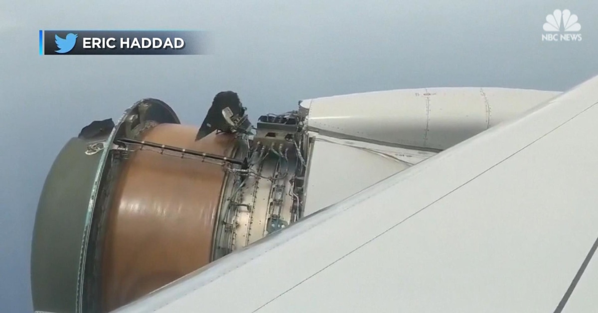 Plane makes emergency landing after engine cover comes off