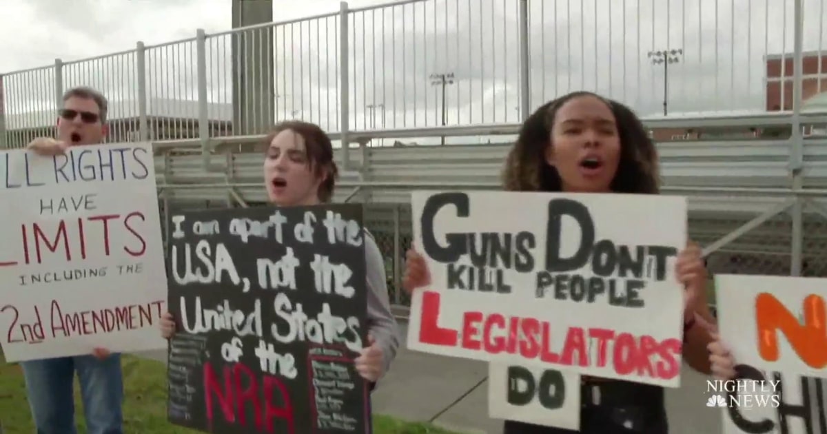 Students seize control of gun debate, plan walkouts and march