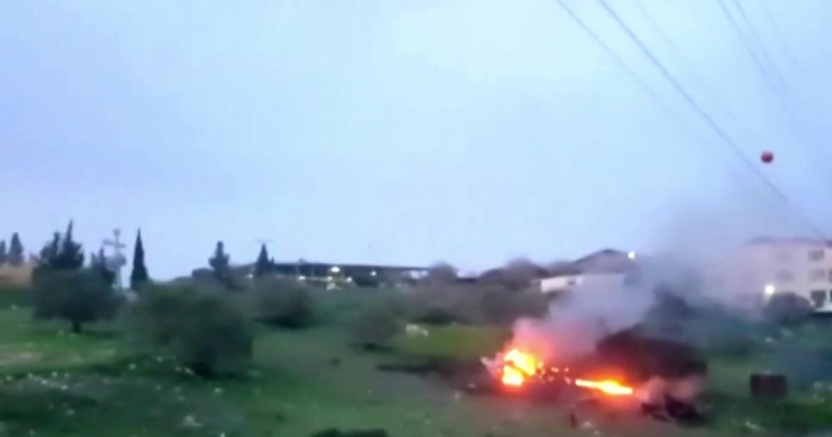 Israeli fighter jet crashes amid escalating tensions with Syria and Iran