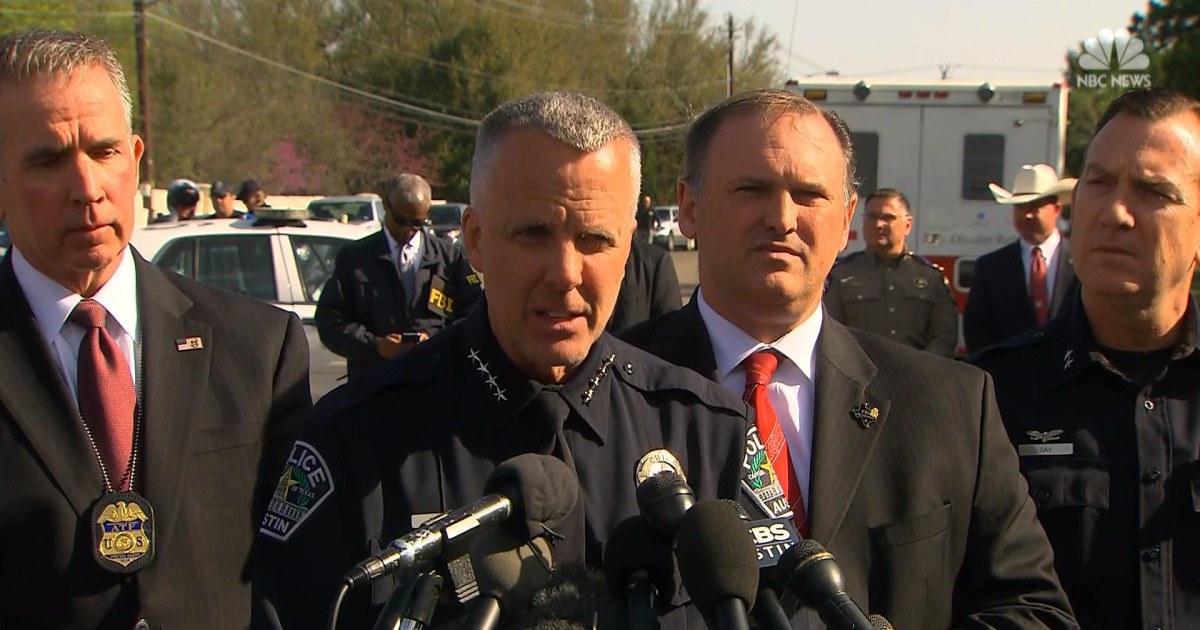 Austin Police Chief gives an update on the explosions in Austin, Texas