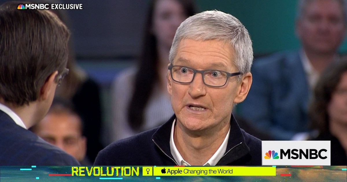Apple CEO Tim Cook: DACA situation 'is a moral issue'