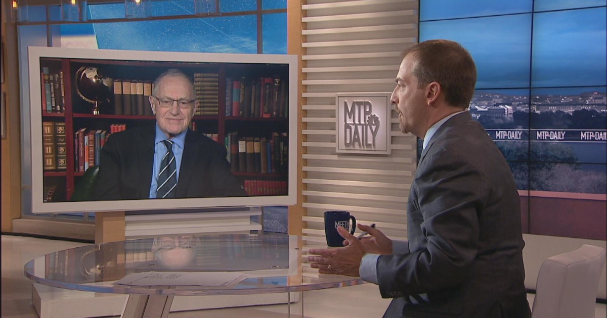 Full Dershowitz: Rosenstein recusal from Russia investigation ‘might be ...