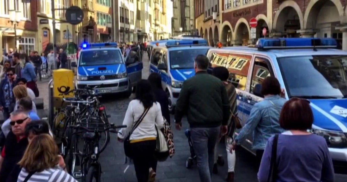 Suspect in vehicle attack in Muenster, Germany was a German-born citizen