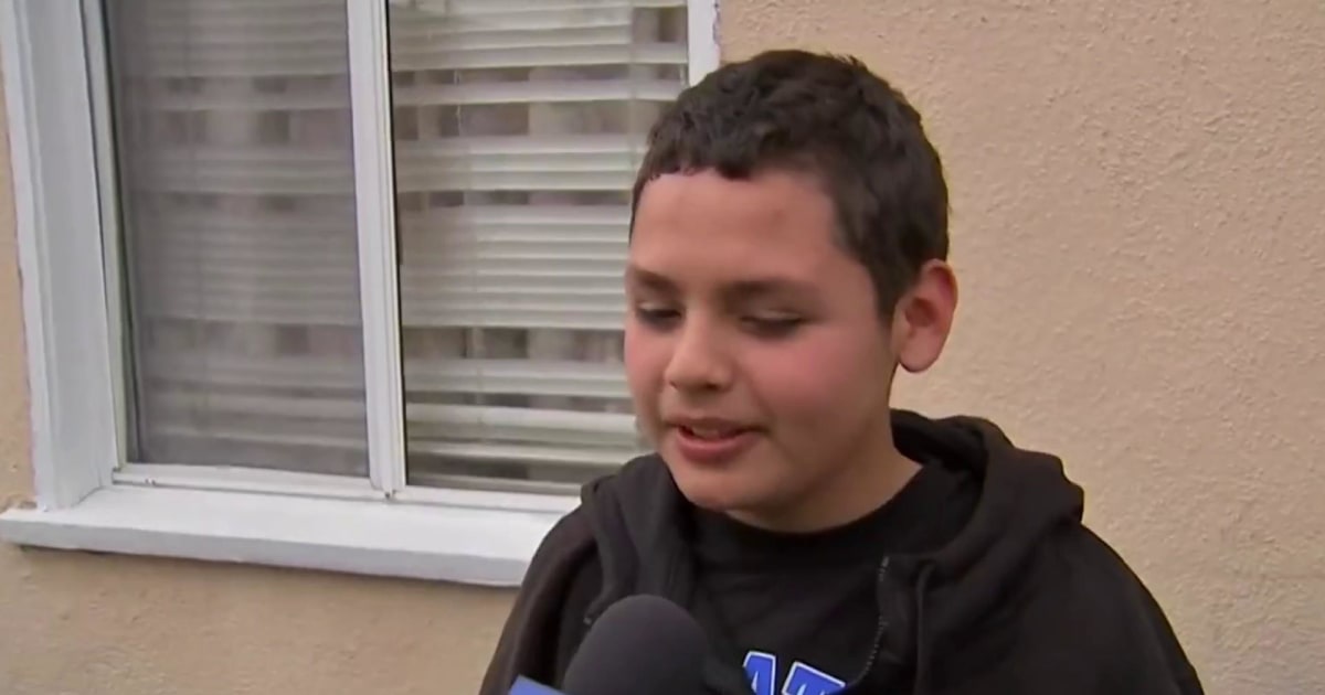 Boy rescued from Los Angeles drainage pipe speaks out