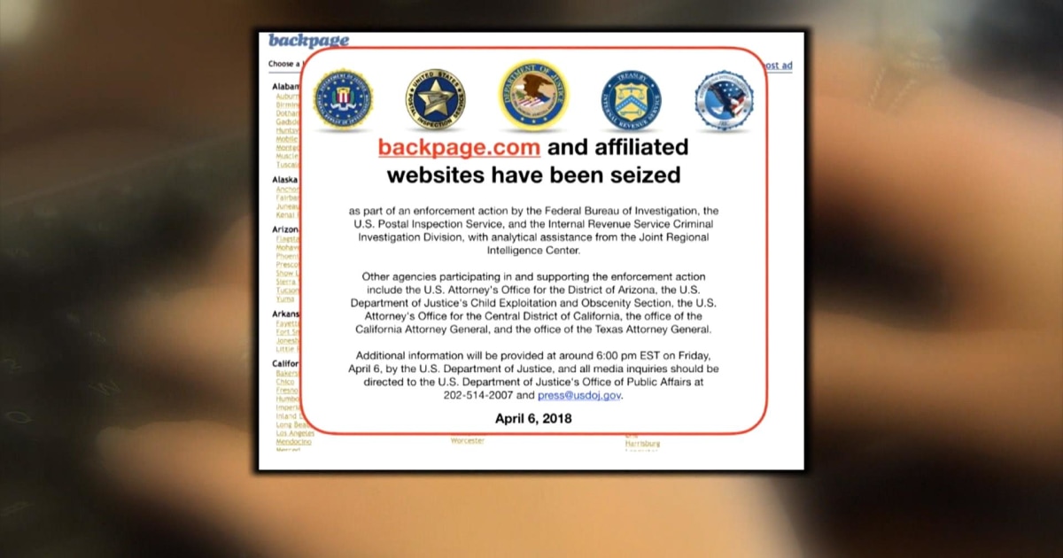 Federal authorities shut down classified ads site Backpage