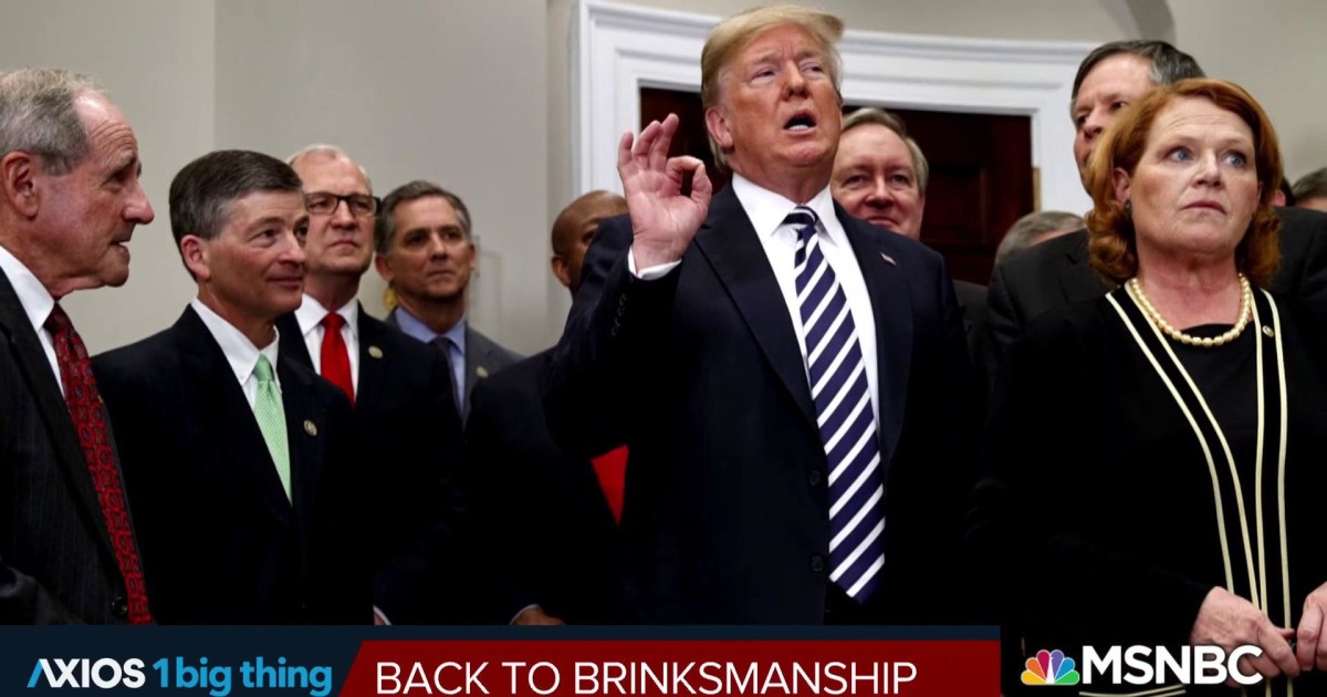 Back to brinksmanship