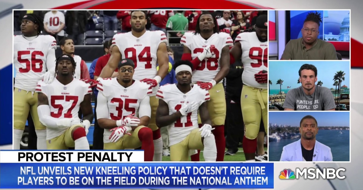 Does the NFL's National Anthem rule break the 1st Amendment?