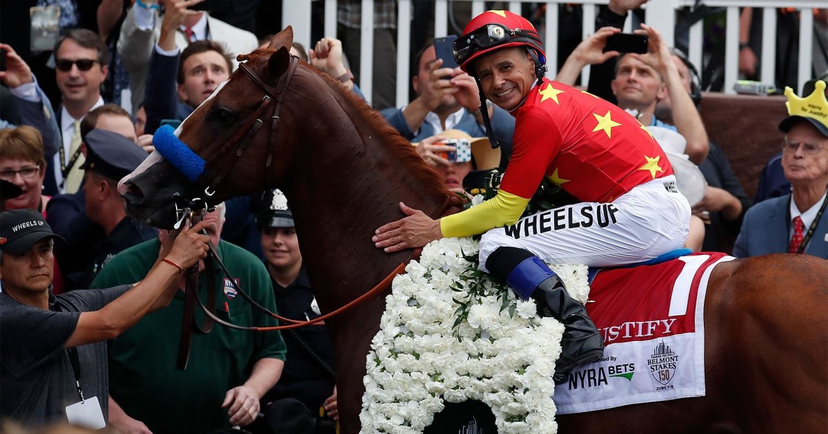 Triple Crown winners talk about making history with Justify at the ...