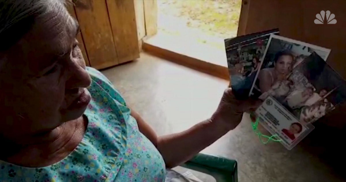 All Maria knows is that her grandson is in a place called Arizona