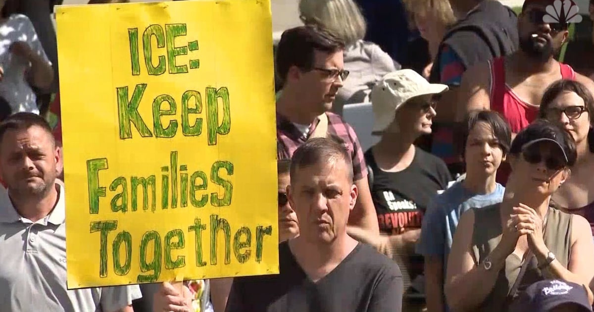 Family separation protests held across country