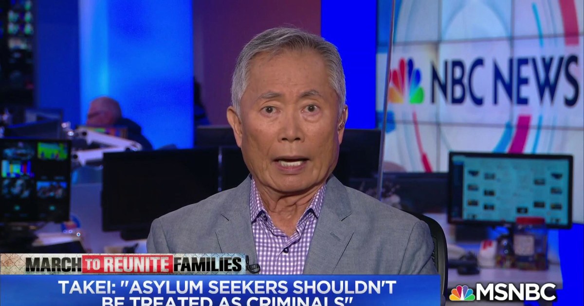 George Takei remembers his family being taken away and incarcerated in ...