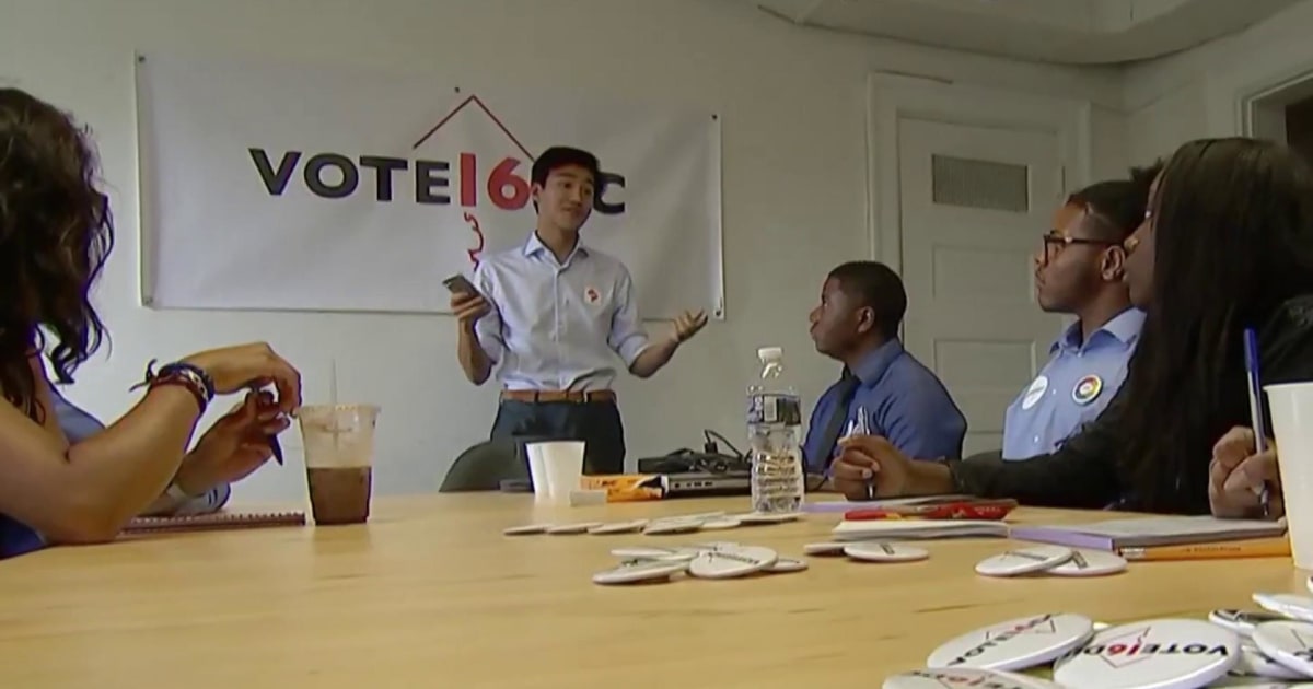 Teenagers fight to lower voting age to 16