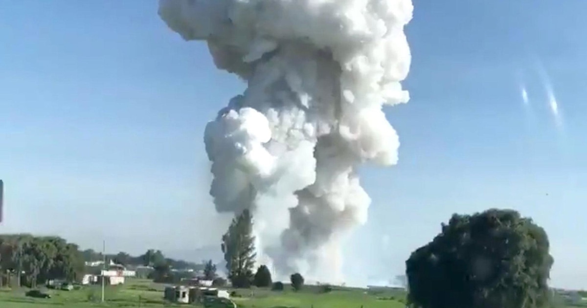 Firework explosion in Tultepec, Mexico kills and injures multiple