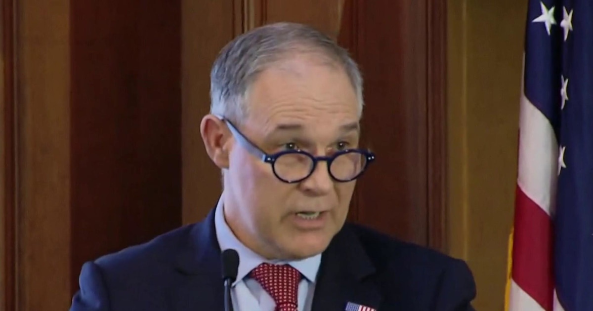EPA whistleblower on Pruitt: 'A bigger swamp creature'