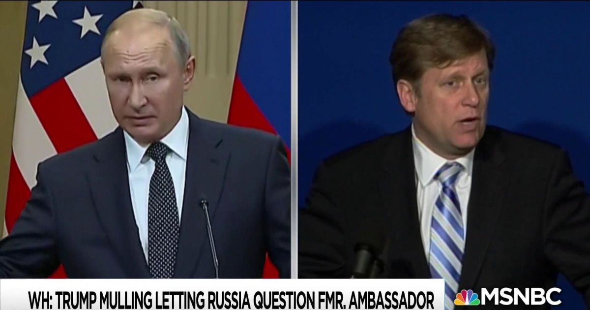 Trump admin waffles on standing up for Americans against Putin