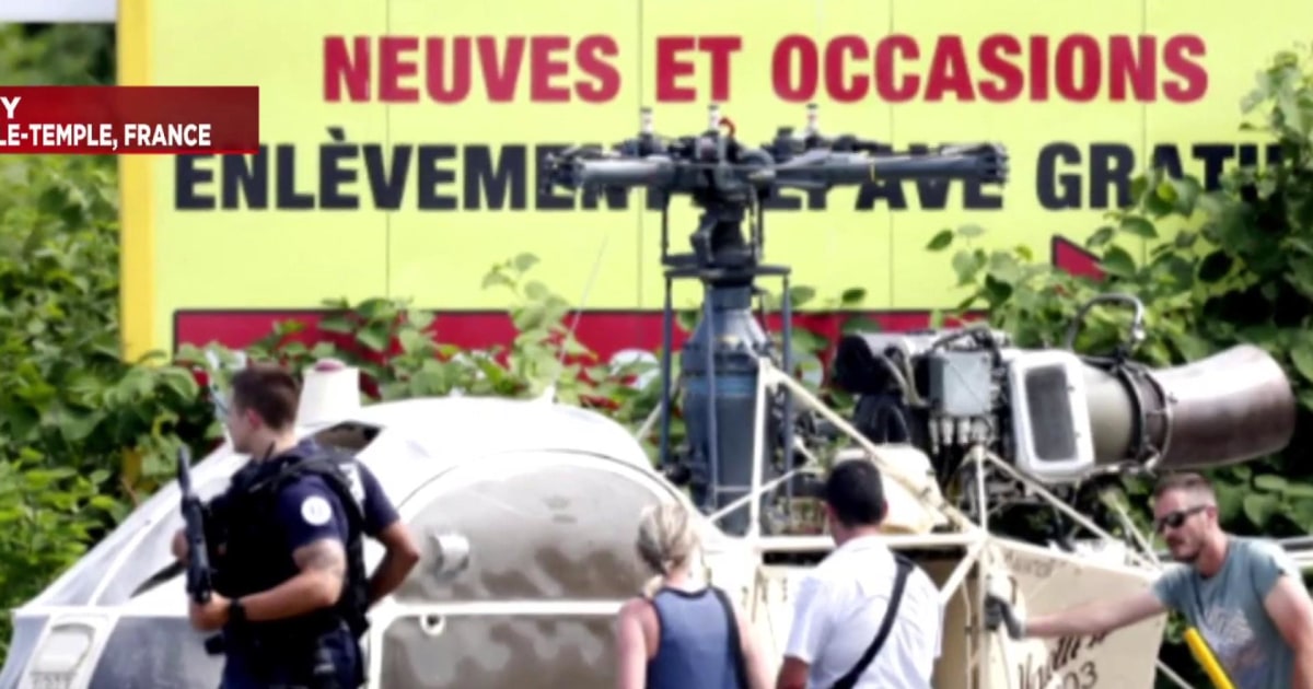 One more thing: A French prison escape straight out of an action movie