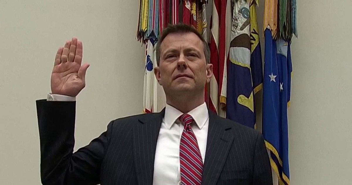 FBI agent Peter Strzok testifies before Congress in tense hearing FBI agent Peter Strzok testifies before Congress in tense hearing