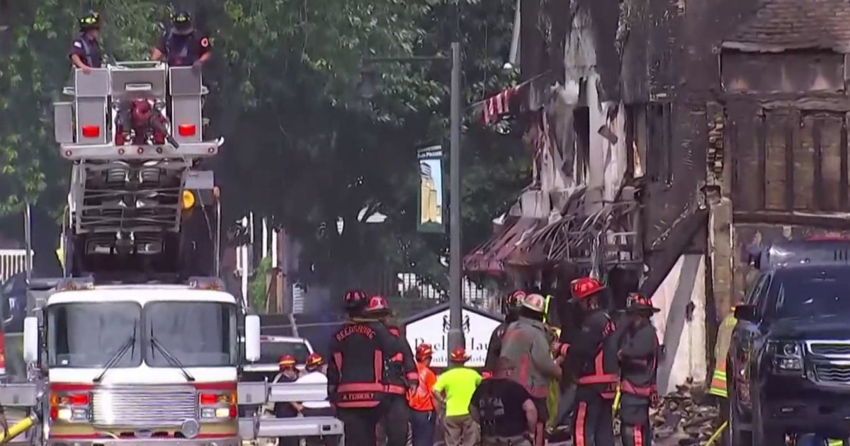 Firefighter dies after natural gas explosion in Wisconsin, wife speaks out