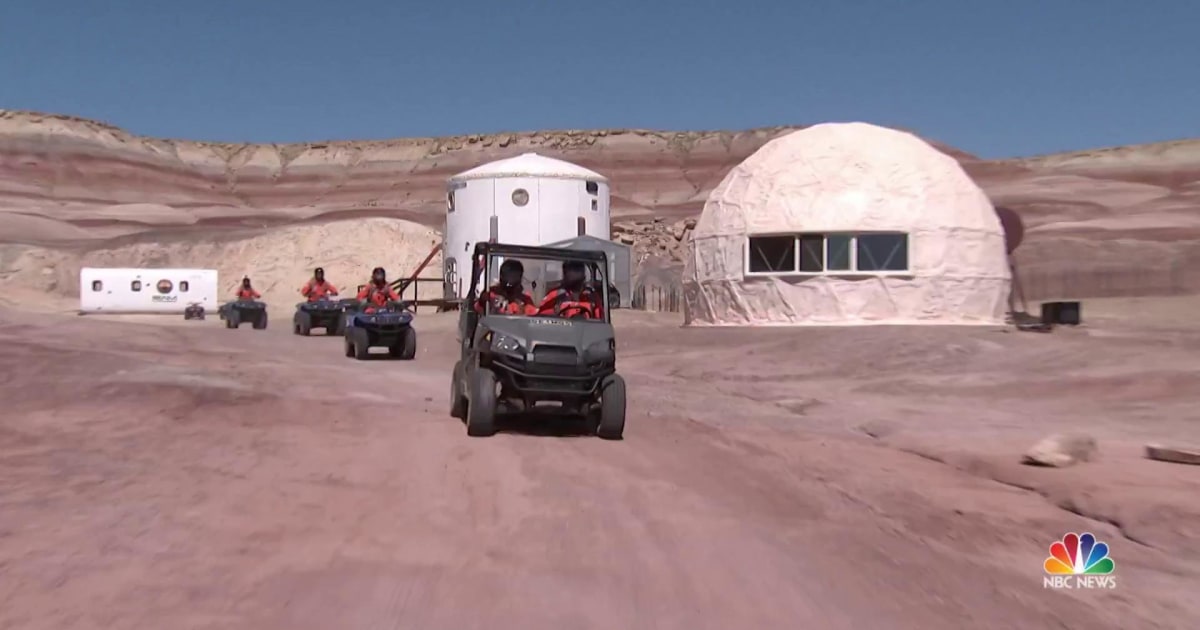 Stretch of Utah desert used as training ground for mission to Mars
