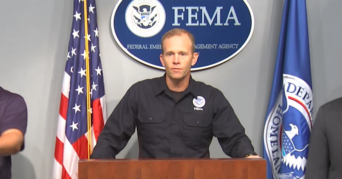 FEMA Administrator Brock Long gives update on Hurricane Lane