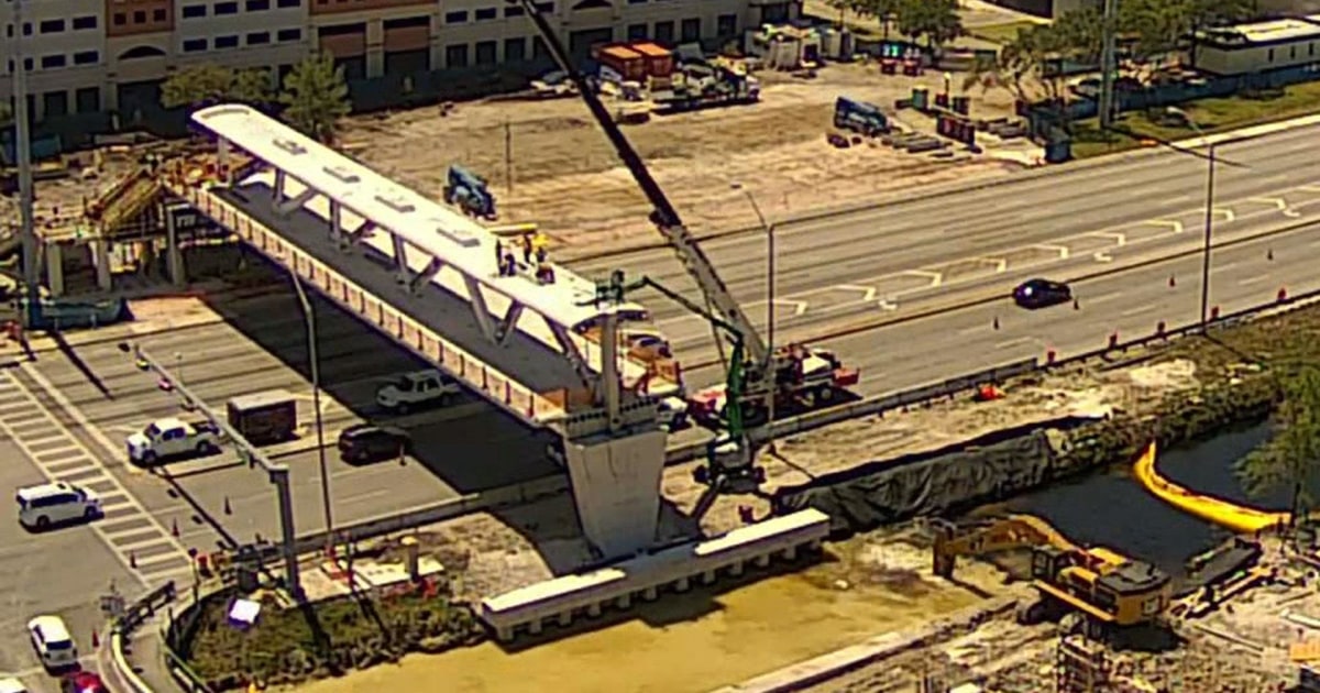 New video released by Florida International University shows Miami bridge moments before collapse