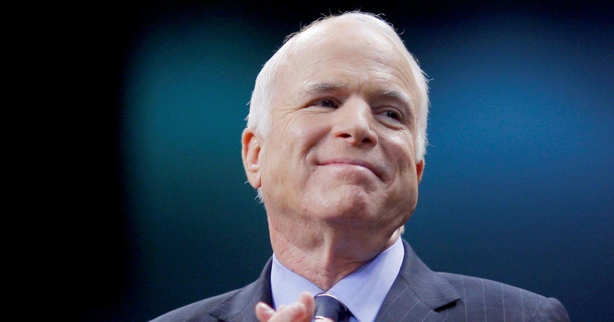 John McCain’s most memorable political moments