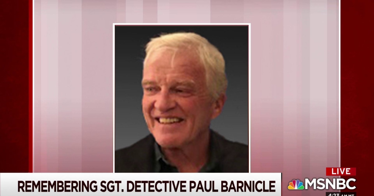 Remembering Sgt. Detective Paul Barnicle