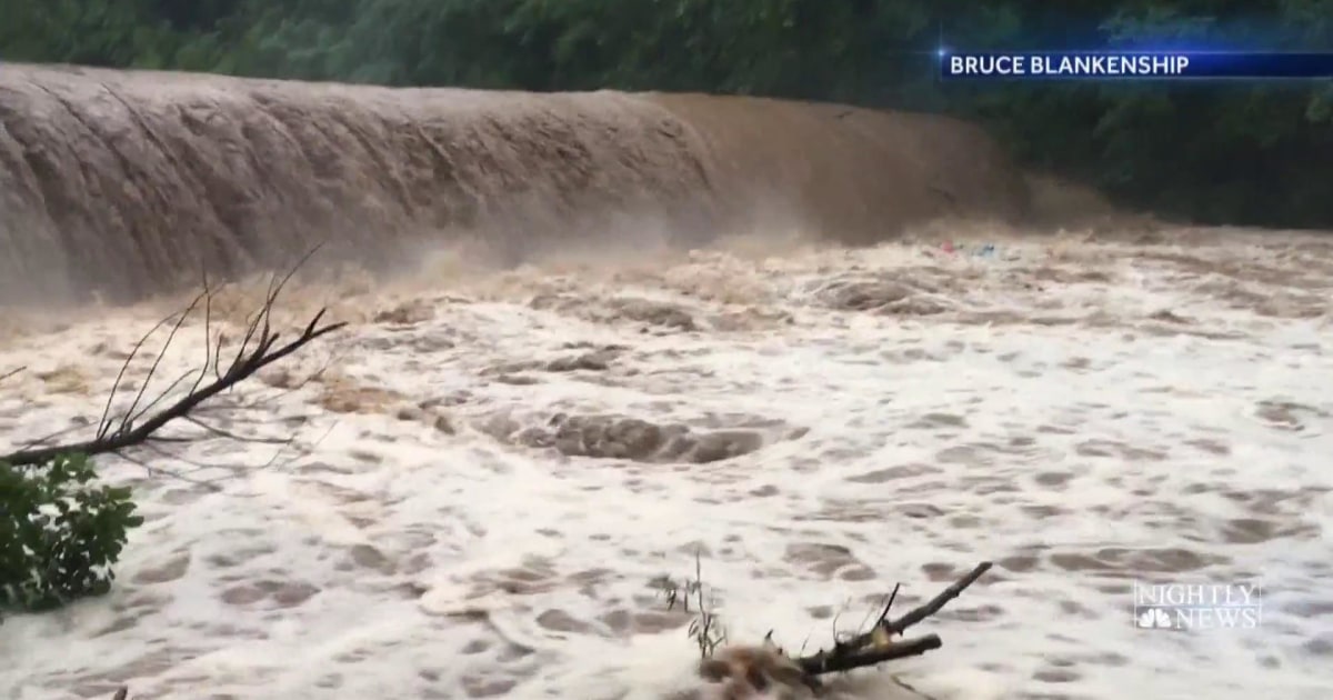 Severe storm in Virginia sparks concern over possible dam failure