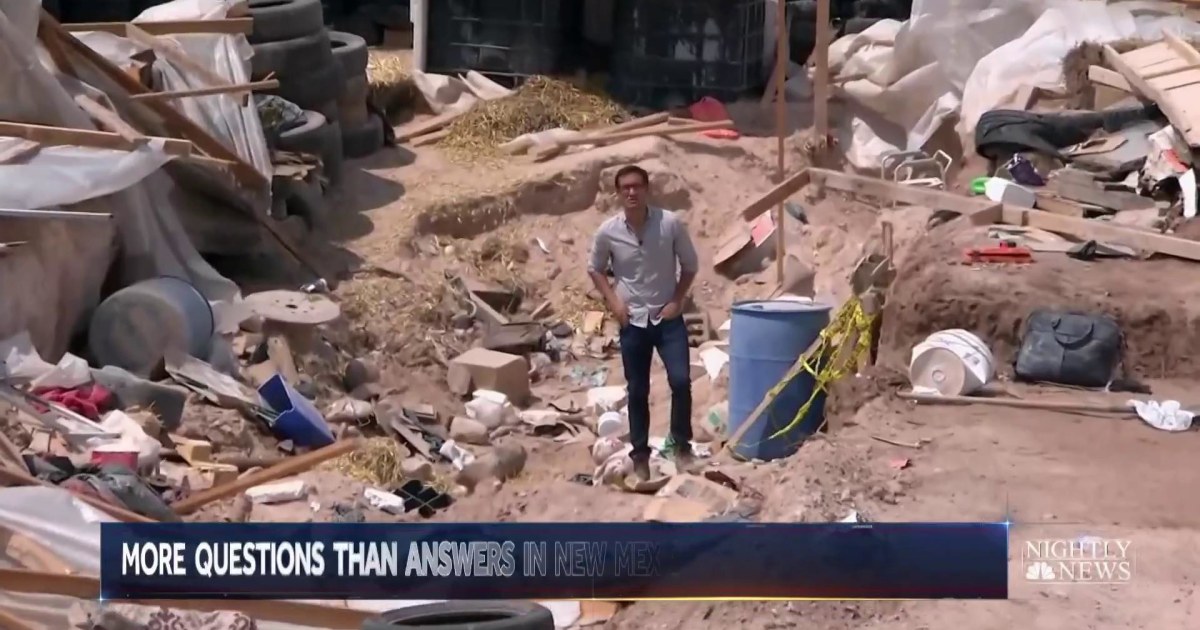 New Mexico compound mysteriously destroyed by authorities