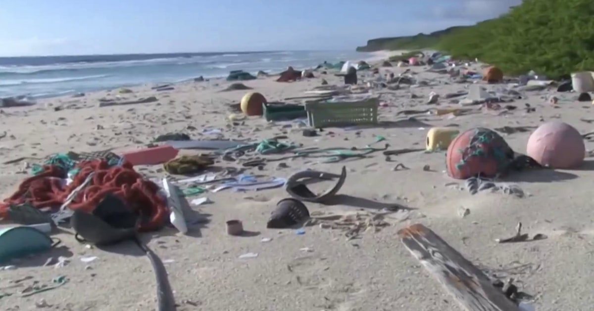 Ocean pollution creates tides of trash on beaches around the world