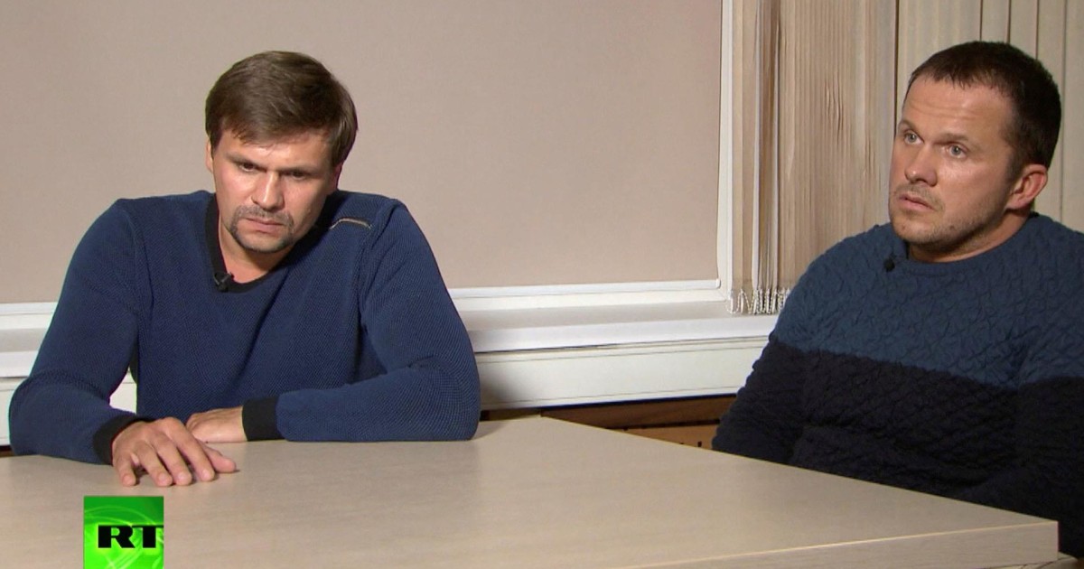 Skripal poisoning suspects Ruslan Boshirov and Alexander Petrov speak out