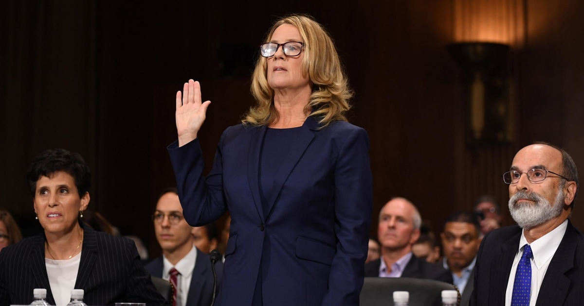 Watch Dr. Ford's full opening statement at Kavanaugh hearing