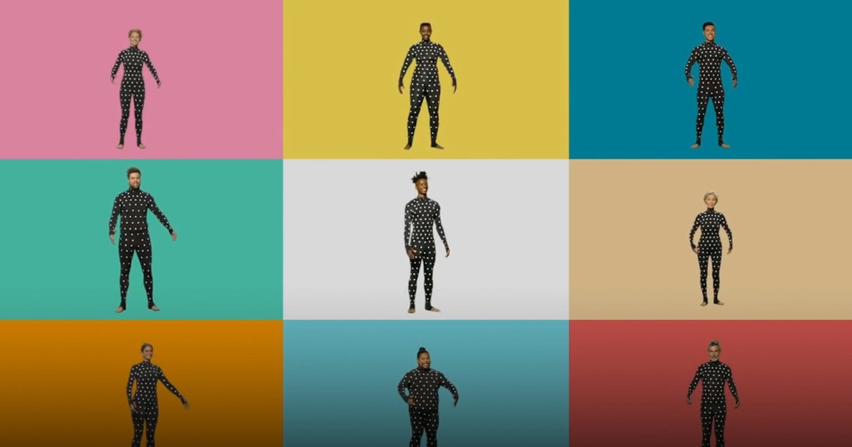 Suit up: This polka dot onesie aims to replace the measuring tape