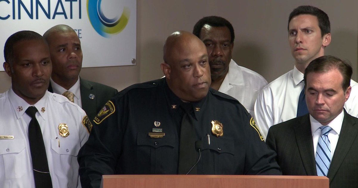 Cincinnati police detail fatal shooting